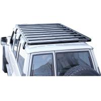 China Custom Fit Black Roof Luggage Carrier 1540x1425mm 200kg Capacity for Jeep Y60 4Runner for sale