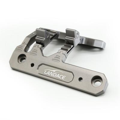 China Tank 300 A-Pillar Light Mounting Brackets Metal WEY P8 PHEV 1.4kg Set Black for sale