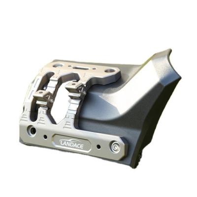 China Off-Road A-Pillar Light Mounting Brackets for Jeep TANK 300 1.4kg Set Black PC ABS for sale