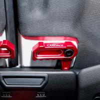 China Jeep Wrangler JK JL Hard Top Roof Removal Switch Handle Aluminum Alloy 102x76x23mm for sale