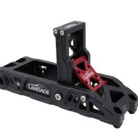 China Aluminum Alloy Door Hinge Side Step Fold Foot Peg Pedal for Jeep Wrangler 330x86x55mm for sale