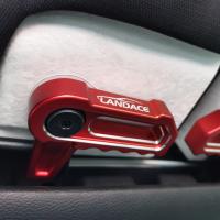China Aluminum L-Shaped Hardtop Release Switch Cover for Jeep Wrangler JL JT Gladiator 6 Piece Set 102mm for sale