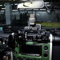 China FJ Cruiser 250*242*70mm Dash Phone Holder Flexible Angle Multi-Mount Console Bracket for sale