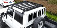 China Steel Roof Rack for Toyota Land Cruiser LC79 1540x1425mm 200kg Capacity Black Powder Coated for sale