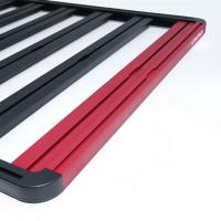 China 25.6kg Steel Aluminum Alloy Car Roof Luggage Carrier Platform Roof Rack 152x123x10cm for sale