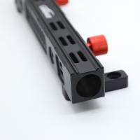 China Black Aluminum Alloy Flagpole Holder for Jeep Wrangler JL 323x78x86mm Sturdy for sale