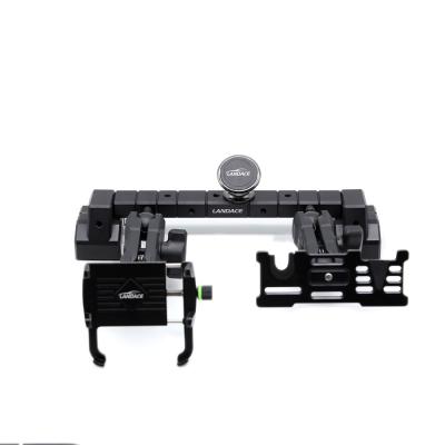 China Aluminum Alloy Dash Phone Holder with GoPro Mount for Jeep Wrangler 2018-2022 262mm Slide Rail for sale