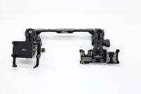 China Aluminum Alloy Dash Phone Holder with GoPro Mount for Jeep Wrangler 2018-2022 262mm Slide Rail for sale