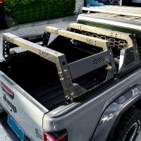 China Universal Silver Bed Rack System 1336x1529x505mm T-Bolt Roof Mount for Toyota for sale