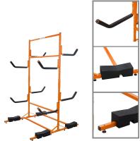 China Heavy Duty Non-Folding Kayak Stand Rack Storage 500 lbs Capacity Steel for sale