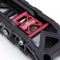 China Foldable Door Hinge Side Step Foot Pedal for Jeep JK JL Off-Road Accessories 330x86x55mm Aluminum Alloy for sale