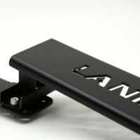 China Stainless Steel Dead Pedal Left Foot Rest for Jeep Wrangler JL Gladiator JT 346x83x211mm for sale