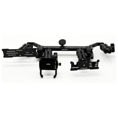 China Dashboard Mount Bracket for Toyota FJ Cruiser CNC Aluminum Alloy 1.4kg Phone GPS Camera Holder for sale