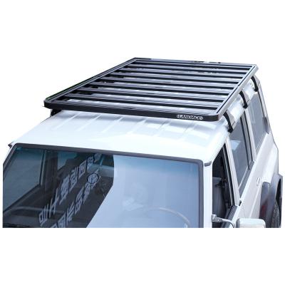 China Y60 SUV Car Roof Rack 1889x1225mm 23.5kg Universal Steel Aluminum Black Cargo Basket for sale
