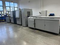 China Digital Printing Press 600x1200dpi 100m/min Inkjet Rotary Machine with Piezoelectric Nozzle for sale