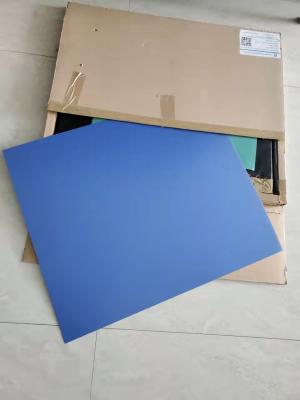 China Thermal Blue CTP Printing Plate 400×350mm with 1 Million Impressions and 20μm FM Capability for sale