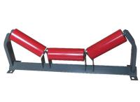 China Heavy Duty Troughing Idler Roller Conveyor Belt Components For Mining Material Handling for sale