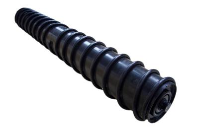 China Spiral Return Roller – Prevents Belt Misalignment and Material Buildup on Conveyor Return Side for sale