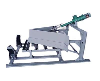 China Electro Hydraulic Plough Unloader Belt Conveyor Accessories Diverter Bulk Material Handling for sale