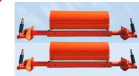 China Urethane Conveyor Belt Scraper Cleaner – Carryback Removal at Head Pulley for sale