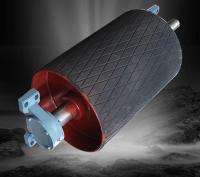 China Diamond Rubber Lagged Drum Pulley – Conveyor Head Pulley for Anti-Slip Performance for sale
