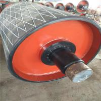 China Diamond Rubber Lagged Drum Pulley – Conveyor Head Pulley for Anti-Slip Performance for sale