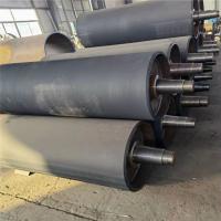 China Diamond Rubber Lagged Drum Pulley – Conveyor Head Pulley for Anti-Slip Performance for sale