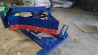 China Electro Hydraulic Plough Unloader Belt Conveyor Accessories Diverter Bulk Material Handling for sale