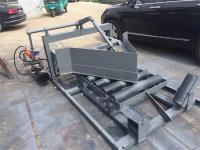 China Electro Hydraulic Plough Unloader Belt Conveyor Accessories Diverter Bulk Material Handling for sale
