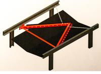 China Polyurethane V Plough Belt Cleaner Return Side Conveyor Belt Scraper for sale