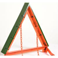 China Polyurethane V Plough Belt Cleaner Return Side Conveyor Belt Scraper for sale