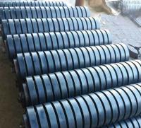 China Mining Belt Conveyor Rubber Impact Idler Roller – Shock Absorbing for sale