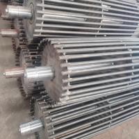 China Heavy Duty Industrial Belt Conveyor Accessories Self Cleaning Wing Pulley for sale