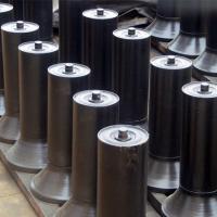 China Mining And Cement Belt Conveyor Accessories Friction Self Aligning Roller Customizable for sale