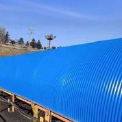 China Mining Dustproof Conveyor Belt Covers For Rain Wind And Dust Protection for sale