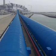 China Mining Dustproof Conveyor Belt Covers For Rain Wind And Dust Protection for sale