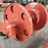 China Quiet Smooth Operation Belt Conveyor Accessories Polishing Conveyor Belt Press Roller for sale
