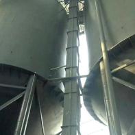 China Robust Chain Bucket Elevator Vertical Conveying Solution For Abrasive Materials for sale