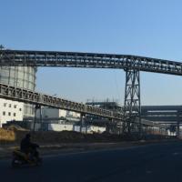 China Pipe Belt Conveyor Enclosed Dust-Free Bulk Material Handling for Mining & Cement for sale