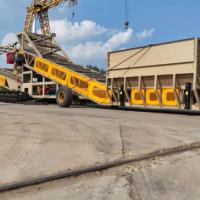 China Ship Loader Telescopic Belt Conveyor for Coal Mining and Bulk Material Handling for sale