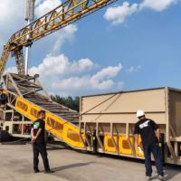 China Ship Loader Telescopic Belt Conveyor for Coal Mining and Bulk Material Handling for sale