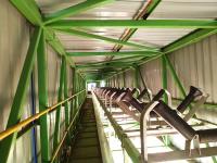 China Belt Conveyor System for Coal Handling in OKI Pulp and Paper Mill, Indonesia for sale