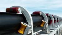 China Dust-Free Pipe Belt Conveyor – Clean, Efficient Bulk Material Transport for sale