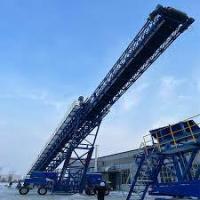 China Tracked Mobile Stacking Conveyor | Efficient Stockpiling Solution for Mining & Quarry Operations for sale