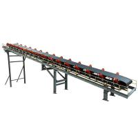 China Belt Conveyor High Capacity Mining Conveyor Standard Size Heavy Duty Belt System for Mining Material Handling Efficiency for sale