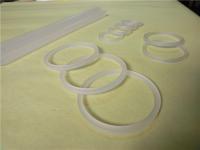 China Transparent Custom  Parts Low Flammability Excellent Chemical Resistance for sale