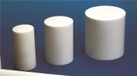 China High Precision Molded PTFE Round Bar White Color Good Weathering Properties for sale