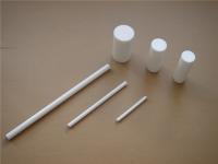 China Non Toxic PTFE Extruded Rod , White  Rod Good Biocompatibility for sale