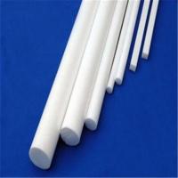 China White Color PTFE Extruded Rod Corrosion Prevention Excellent Weatherability for sale