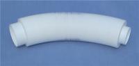 China White Color PTFE Bellows ,  Corrugated Bellows ODM OEM Available for sale